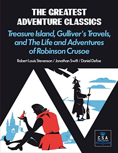 Amazon.com: The Greatest Adventure Classics: Treasure Island, Gulliver ...