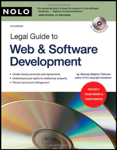 Legal Guide to Web & Software Development (book with CD-Rom): Fishman ...