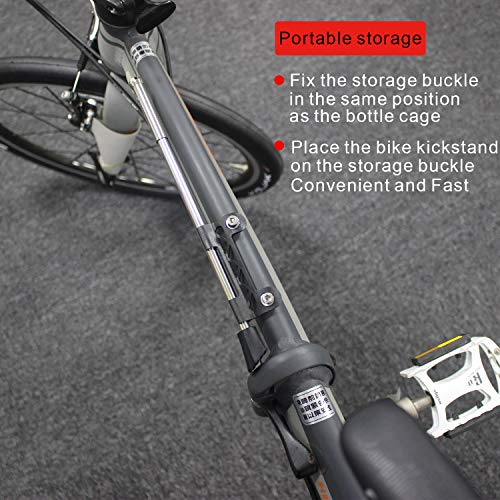 Snapklik.com : Corki Cycles Bike Kickstand - Stainless Steel Rear Wheel ...