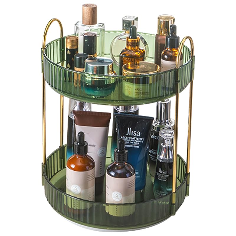 Lighterday 360 Degree Rotating Makeup Organiser,Spinning Cosmetics ...