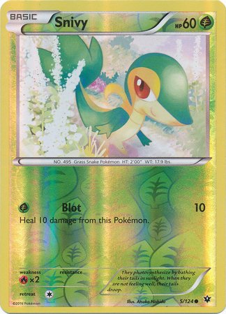 Snivy Pokemon Card