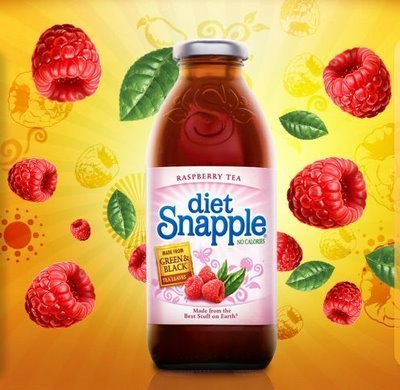 Amazon.com : Diet Snapple Raspberry Tea, 6 Bottles, 16 Fl. Oz. Ea ...