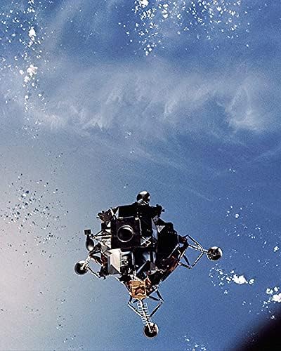 Amazon.com: Apollo 9 Lunar Module Spider Earth Orbit 8x10 Photograph ...