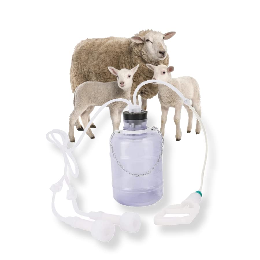 Buy eecoo Goat Cow Milking Machine, 3L Portable Household Goat Milking ...