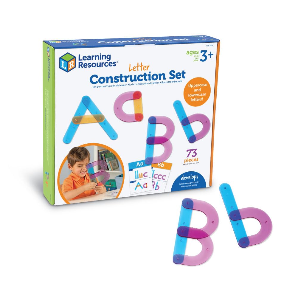 Learning Resources Letter Construction Activity Set : Amazon.in: Office ...
