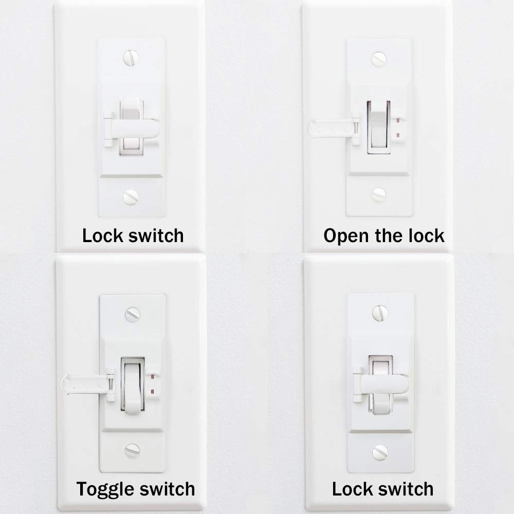 Snapklik.com : Light Switch Guard, ILIVABLE Optional Wall Plate Cover ...