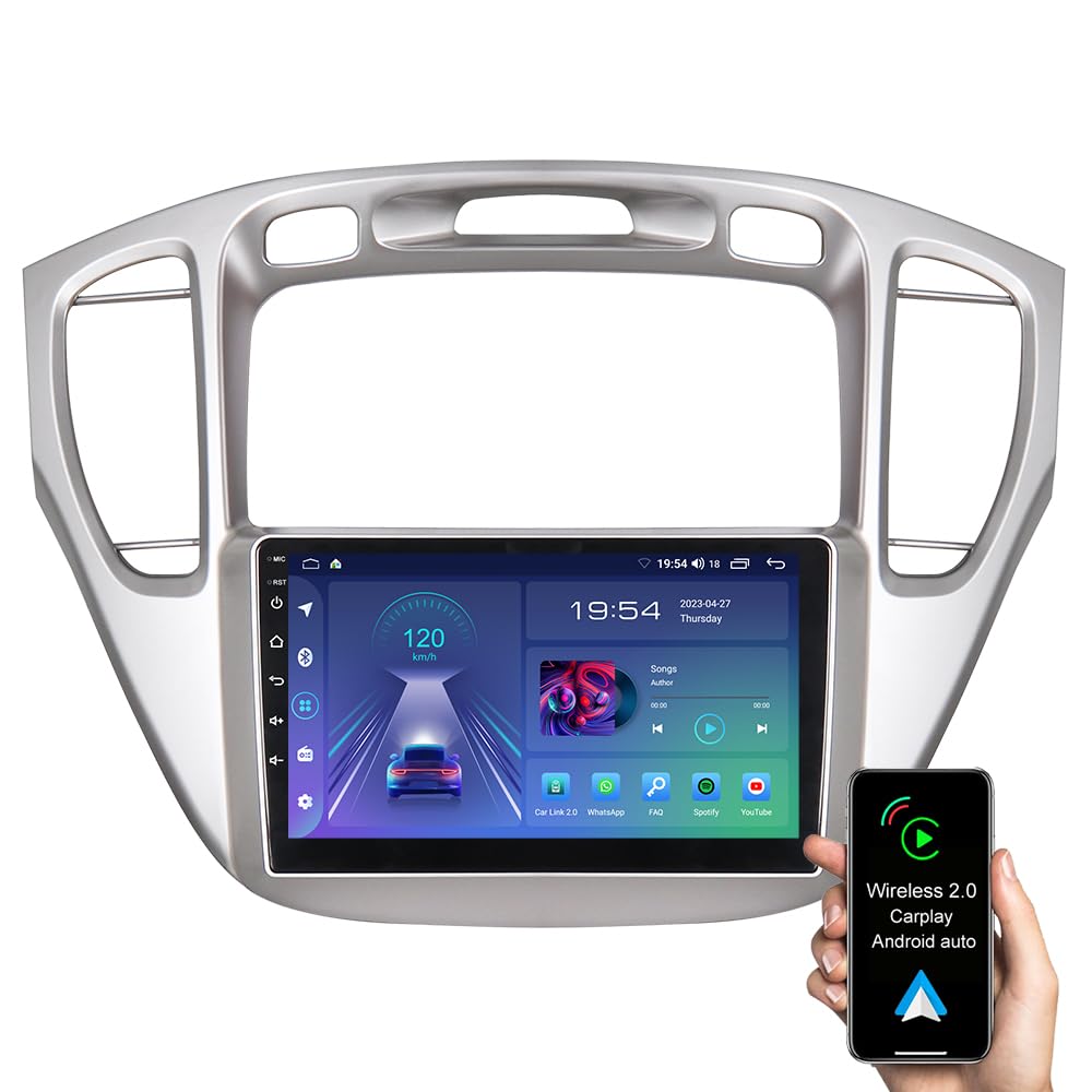 Amazon.com: ASURE Car Stereo Radio Upgrade for Toyota Highlander 2000 ...