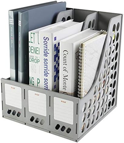 Eagle Magazine File Book Holder, Desktop Document Divider Organizer, 3 ...