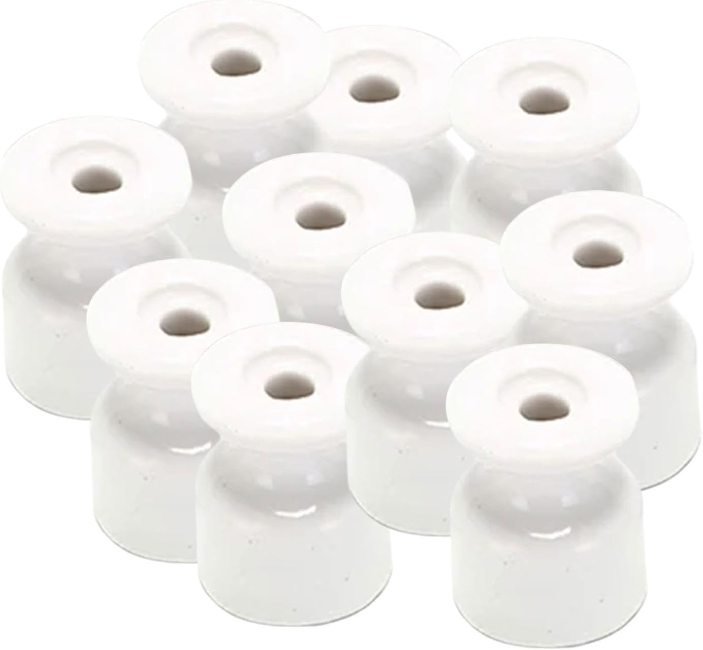 Amazon.com: predolo 10 Pieces Porcelain Insulators Electrical ...