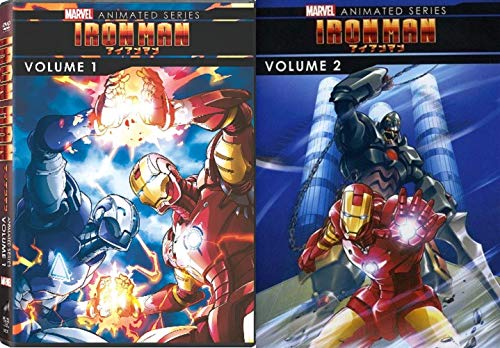 Amazon.com: Marvel Anime: Iron Man - Season 1, Volume 1 and 2 (DVD 2 ...