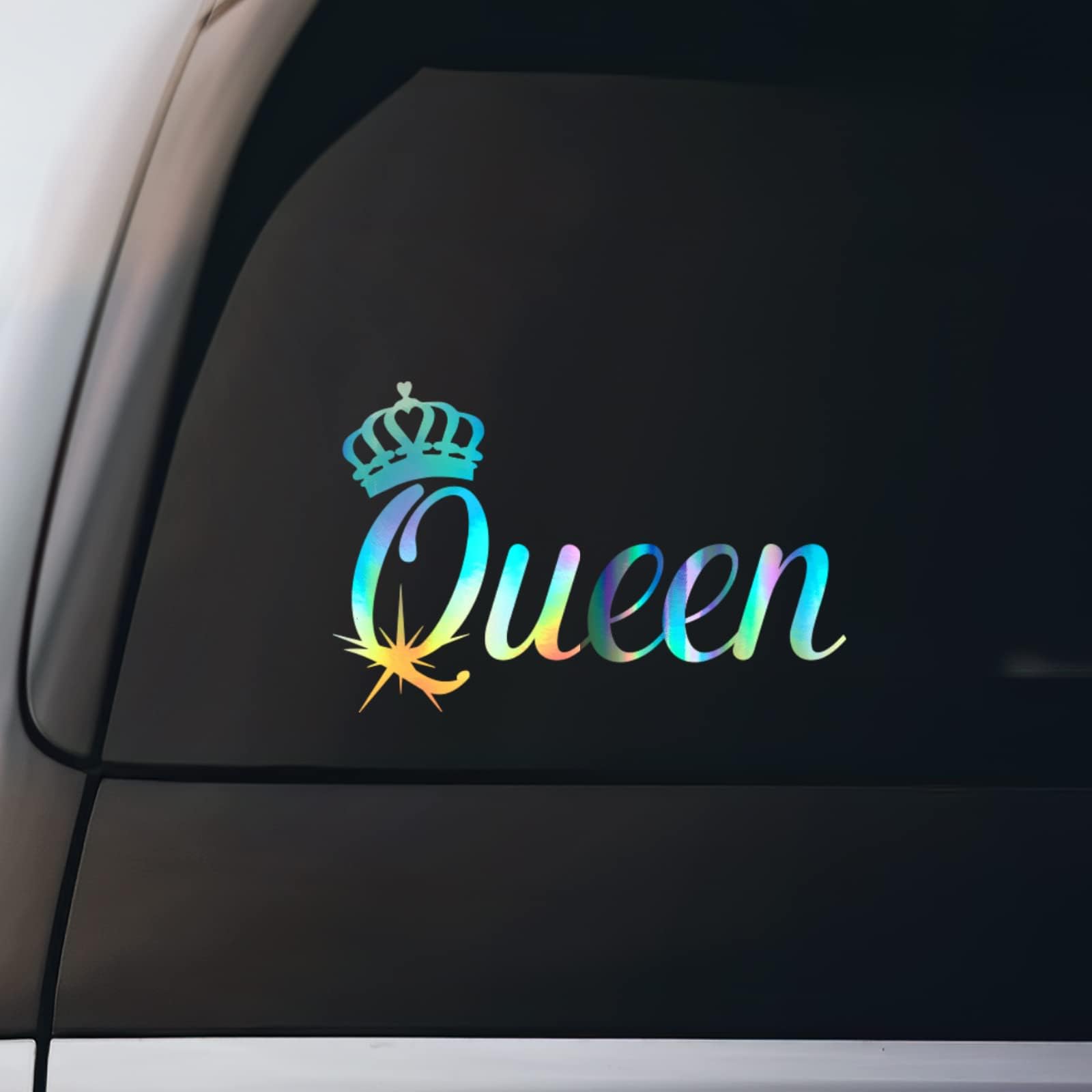 Amazon.com - Queen Crown Decal Vinyl Sticker Auto Car Truck Wall Laptop ...