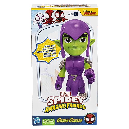 Marvel Spidey and His Amazing Friends Supersized Green Goblin Figure, 9 ...