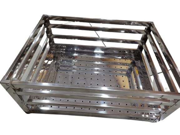 S. S Wood Stainless Steel Modular Kitchen Basket Pipe : Amazon.in: Home ...