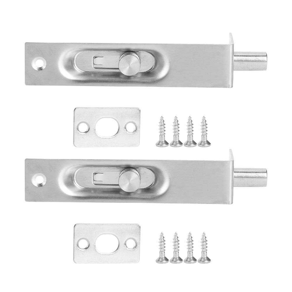 Buy Latches Bolts 6Inch Security Door Bolt Latch Double Door Lever