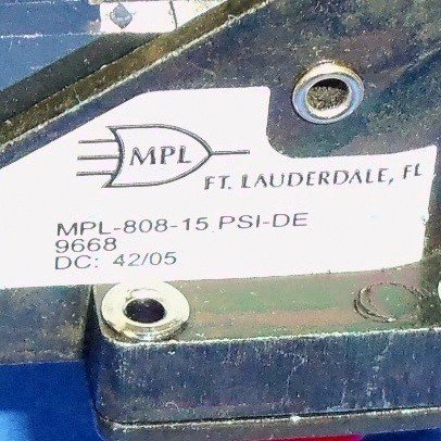 Amazon.com: MPL SNAP ACTION PRESSURE SWITCH MPL-808-15 PSI-DENEW, LOT ...