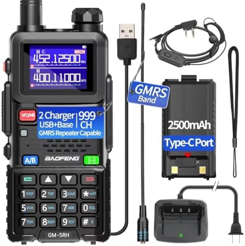 Amazon.com: BAOFENG GMRS Handheld Radio (Upgrade of UV-5R) Long Range ...