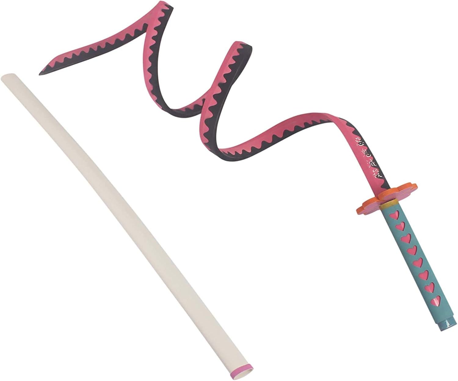 Anime Demon Slayer: Kimetsu no Yaiba Kanroji Mitsuri PVC Sword & Sheath ...