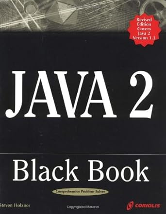 Java Black Book: Holzner, Steve, Holzner, Steven: 9781932111002: Amazon ...