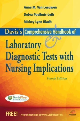 Davis's Comprehensive Handbook of Laboratory and Diagnostic Tests With ...