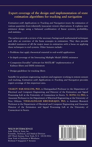 Estimation with Applications to Tracking and Navigation - Want It All