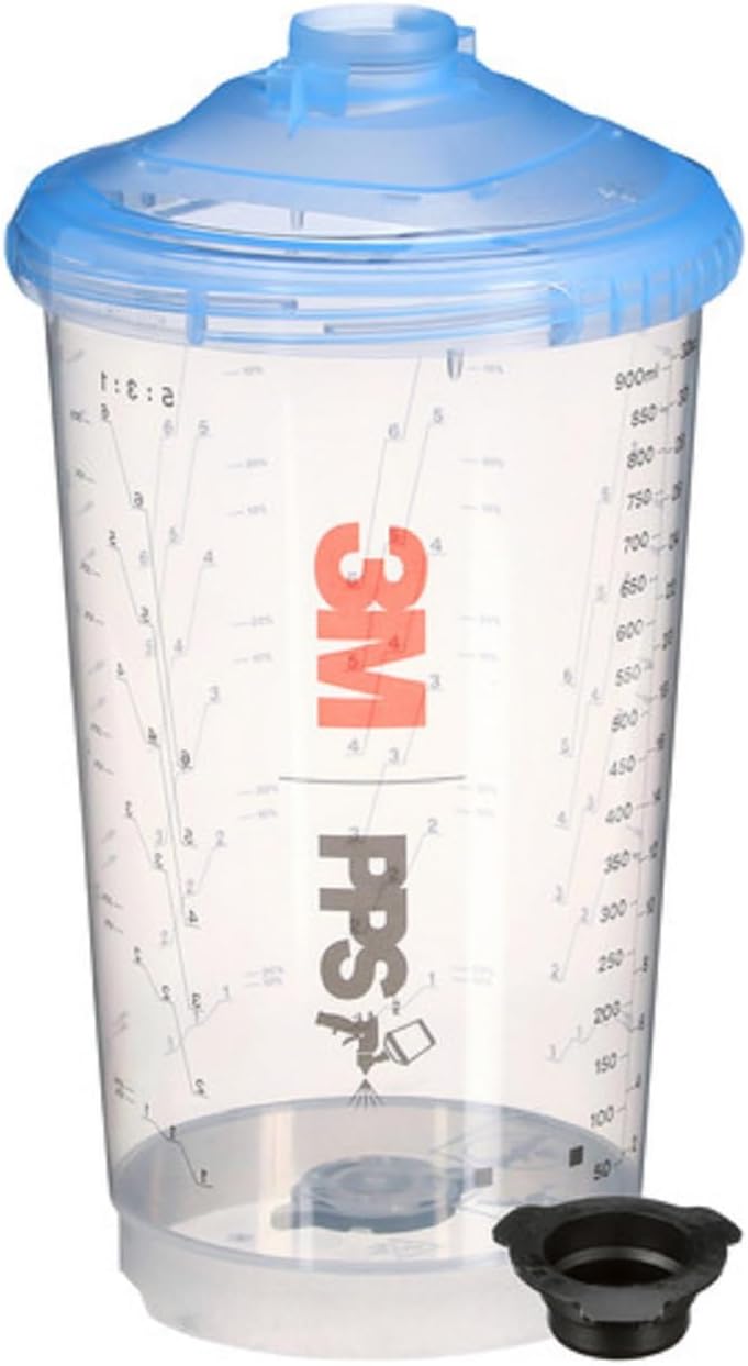 Amazon.com: 3M PPS Series 2.0 Vented Spray Cup Kit, Large, 26164, Ready ...