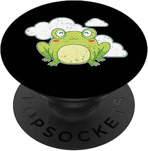 Amazon.com: Kawaii Amphibian Cottagecore Toad Cloud Cute Frog ...