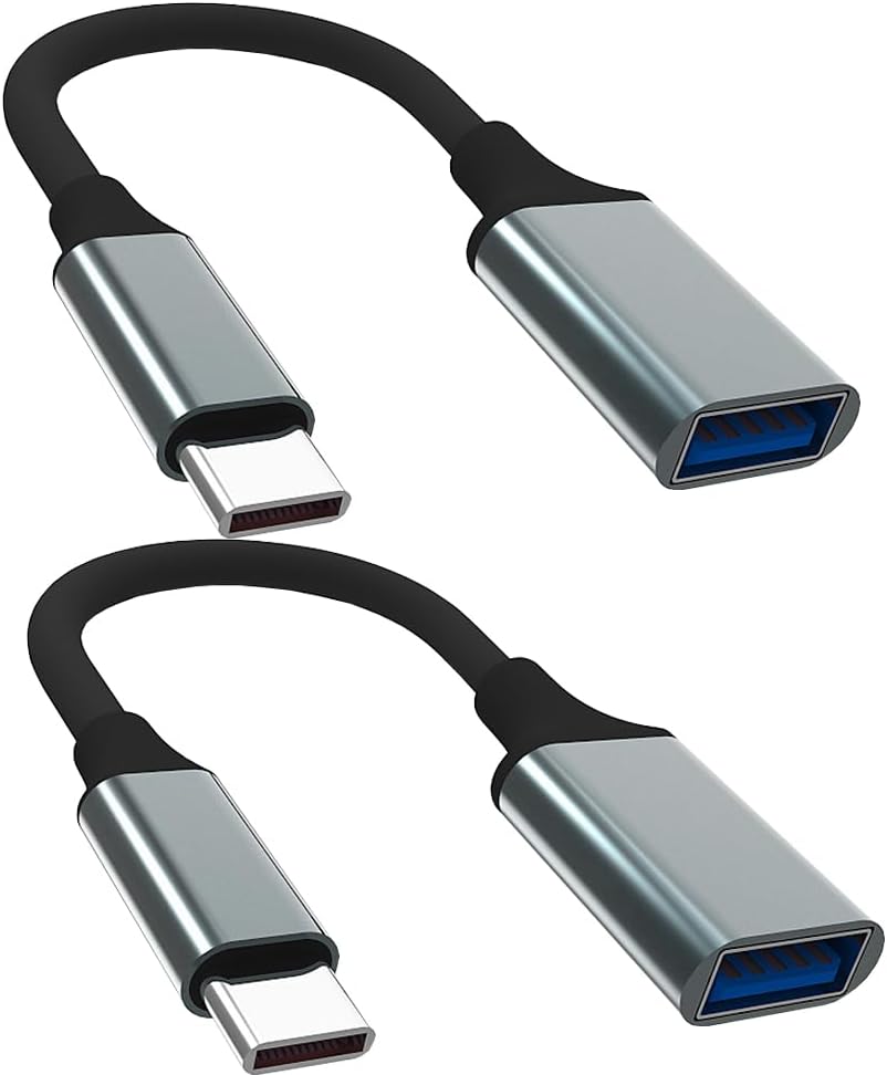 Adaptateur USB C vers USB, 4 Pack Adaptateur USB C Femelle vers USB 3.0 ...