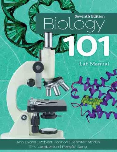 Amazon.com: Biology 101 Lab Manual: 9781524994709: Evans, Ann S ...