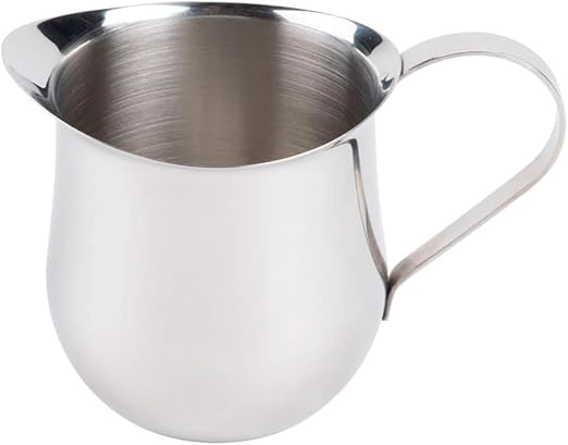 Amazon.com | 3-Ounce Stainless Steel Bell Creamer, 90 ml. Bell-Shaped ...