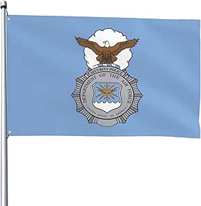 Amazon.com : Us Air Force Security Police Logo Flag 3d Banner Sign For ...