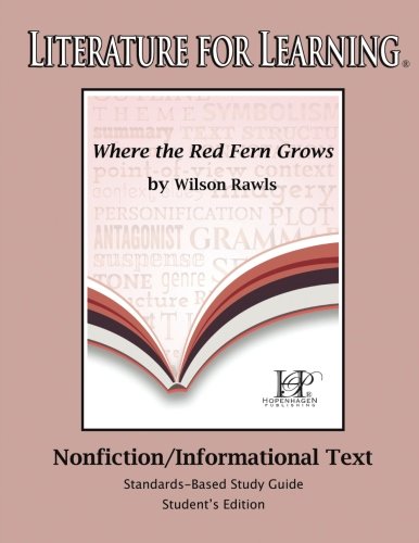 Where the Red Fern Grows Nonfiction/Informational Text Study Guide ...