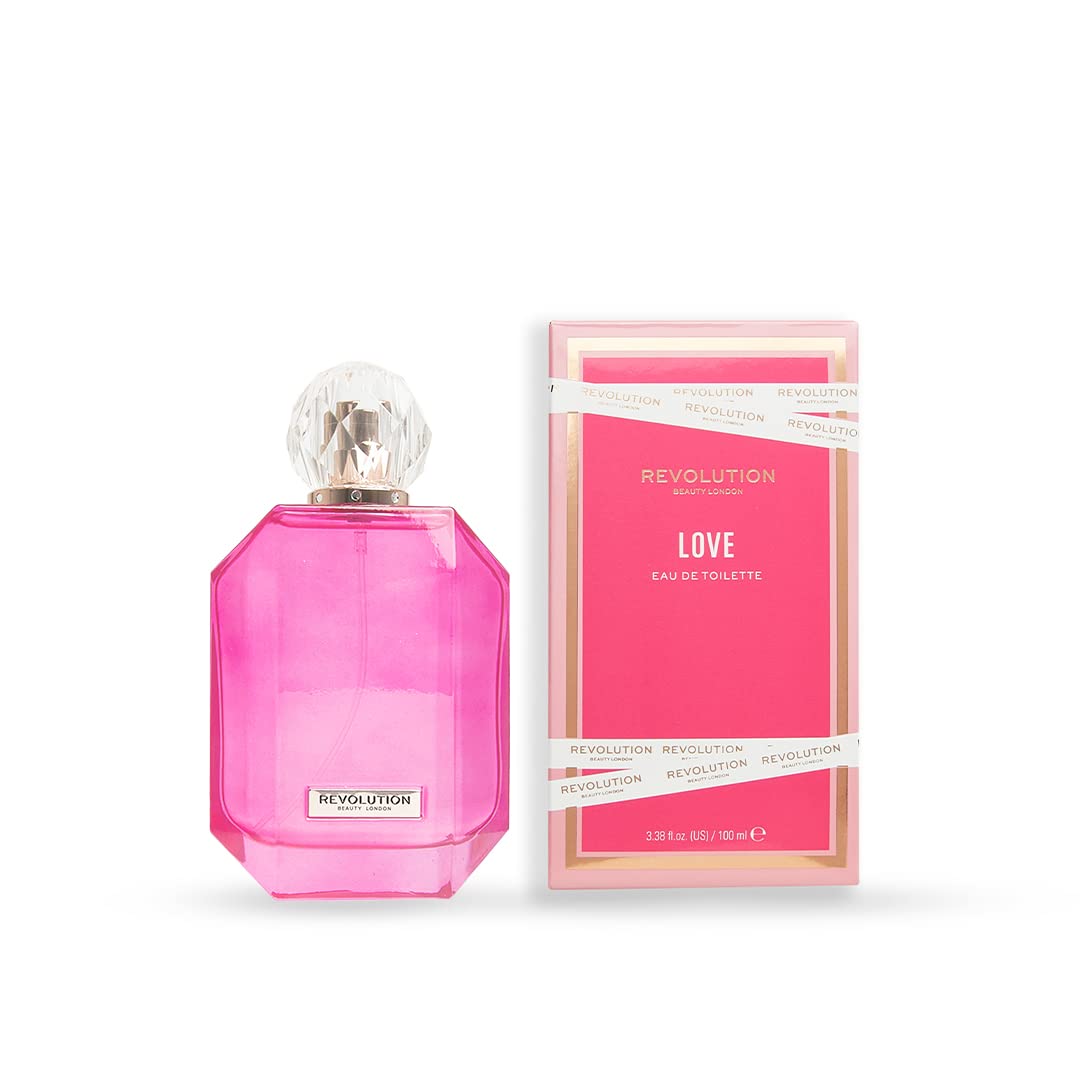 Makeup Revolution Fragrance Love Eau De Toilette 100 ml : Buy Online at ...