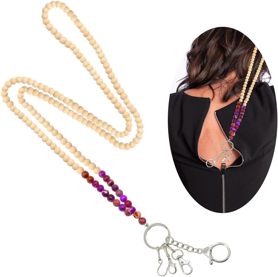 Amazon.com: LuReen Zipper Helper Pull for Dresses with 4 Hook Types ...