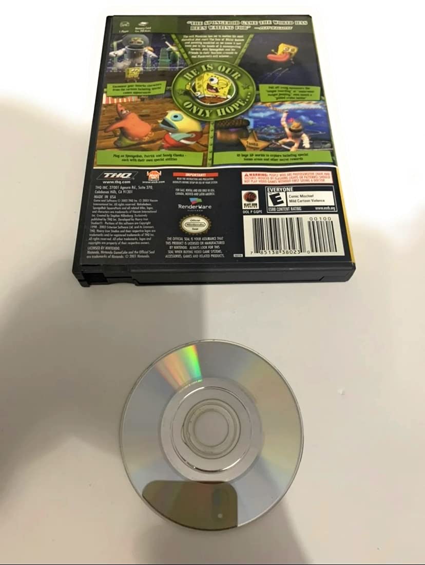 Spongebob Battle For Bikini Bottom Gamecube