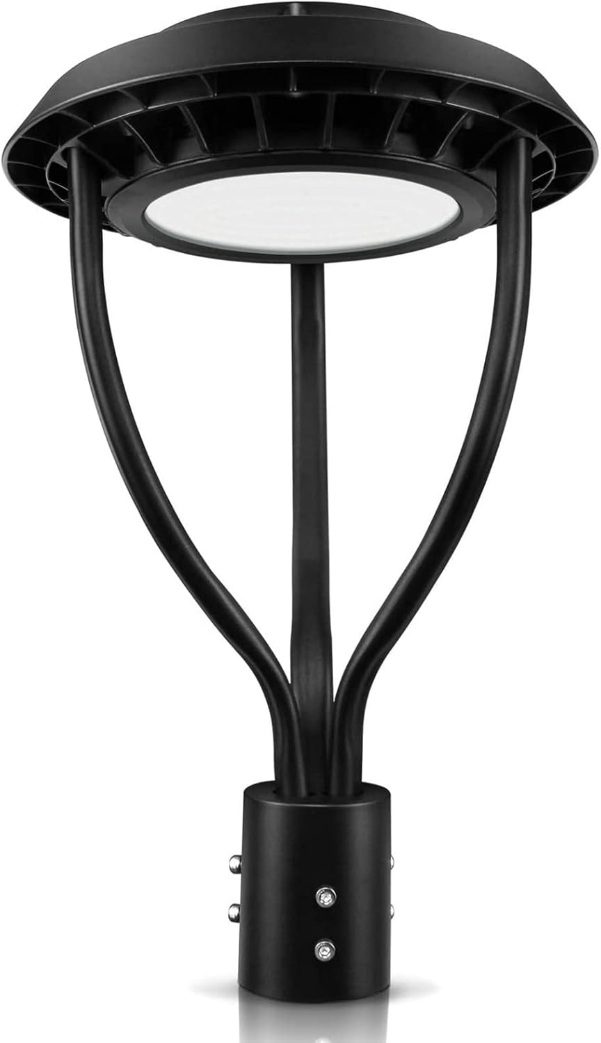 KUKUPPO 100W LED Post Top Light ETL&DLC Listed 14000Lm, 100W/80W/60W ...