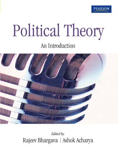 Political Theory: An Introduction (Old Edition) eBook : Bhargava, Rajeev, Ashok Acharya, Rajeev ...