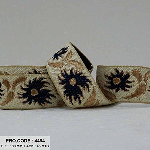 Nilesh Saree Border (4484_38MM) : Amazon.in: Clothing & Accessories