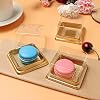 Amazon.com: wexpw Single Clear Mooncake Box, 50 Pack Individual Mini ...