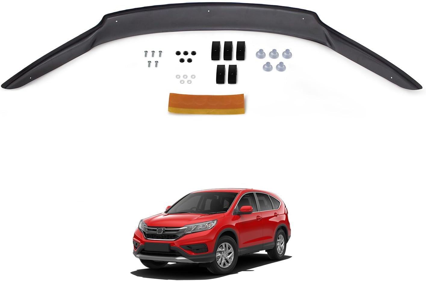 Protection de capot Ehiltek - Pour Honda Crv (2013-2018) - Déflecteur de capot - Protège contre ...
