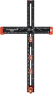 Adjustable Drilling Positioning Ruler, 60cm Aluminum Alloy Measuring ...