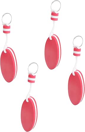 Amazon.com: GWYAN 4 PCS Floating Keychain Floating Key Ring for Fishing ...