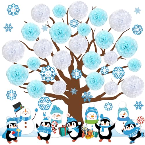 Snapklik.com : Winter Bulletin Board Decoration Set Winter Wonderland ...