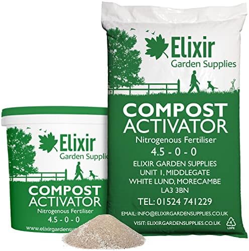 Elixir Gardens Compost Activator & Accelerator/Compost Maker 4.5-0-0 ...