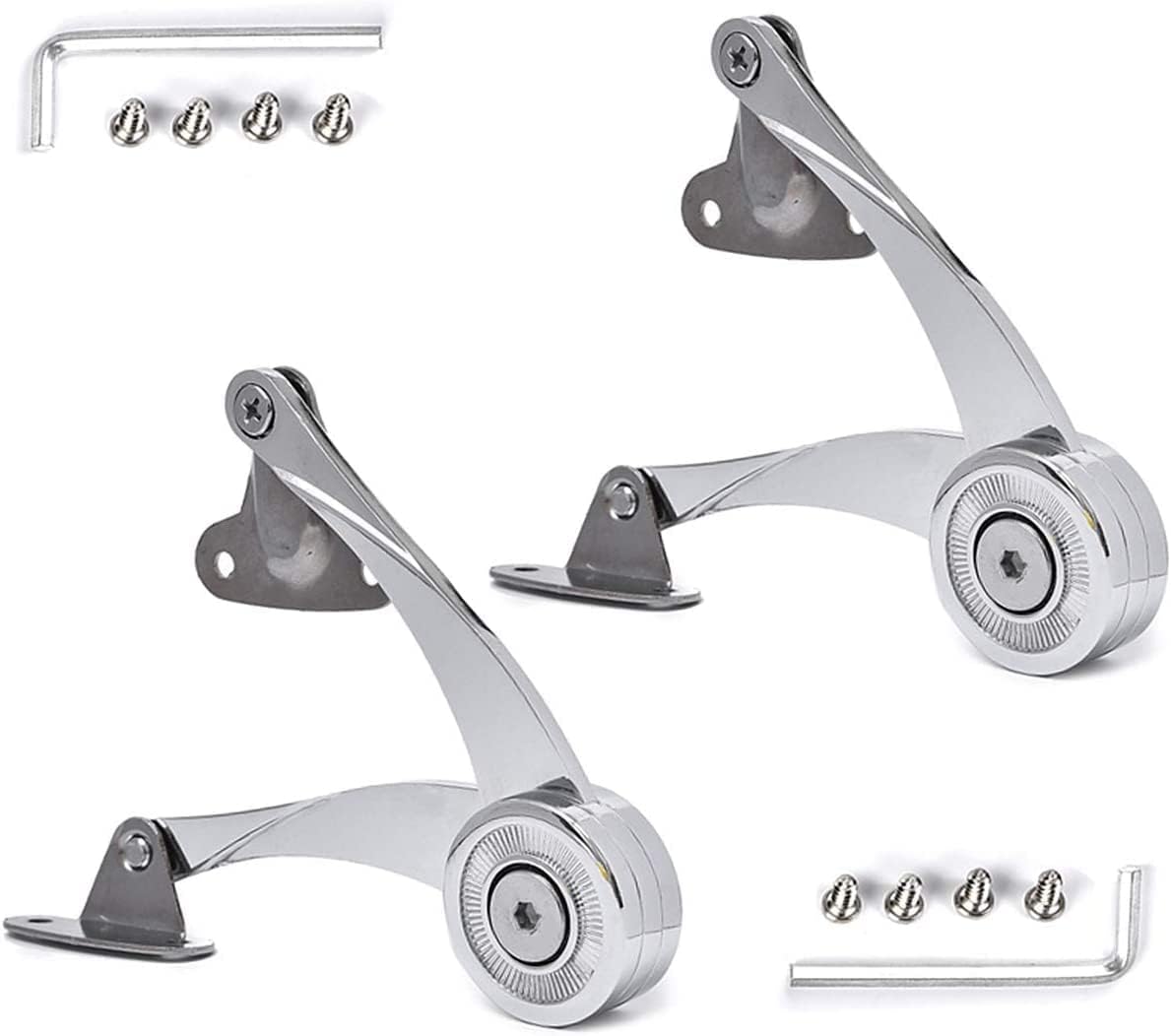 Heavy Duty Lid Support Hinges, Soft Close Hinges for Wooden Box Toy Box ...