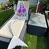 Amazon.com: Mermaid Skeleton Halloween Decoration, 31.5" Life Size ...