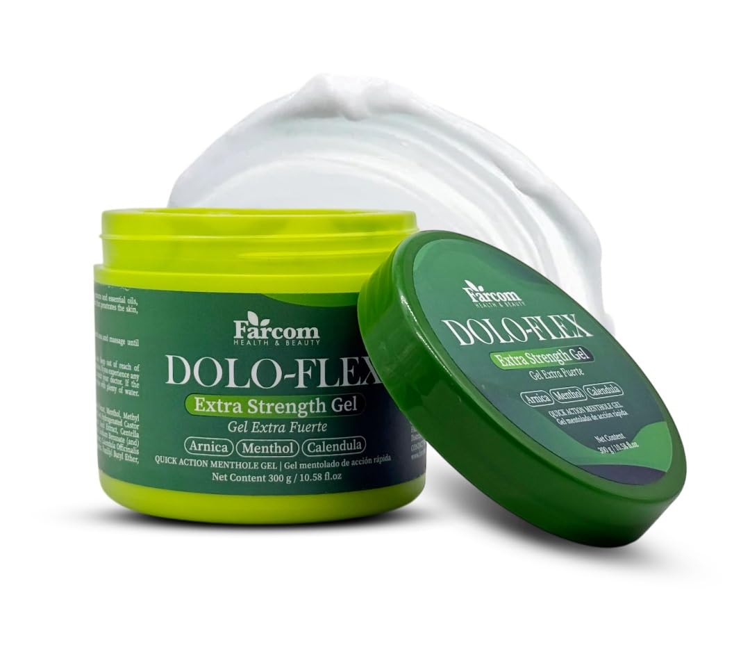DOLO Flex Gel Extra Forte com Mentol, Calêndula e Arnica para Alívio ...