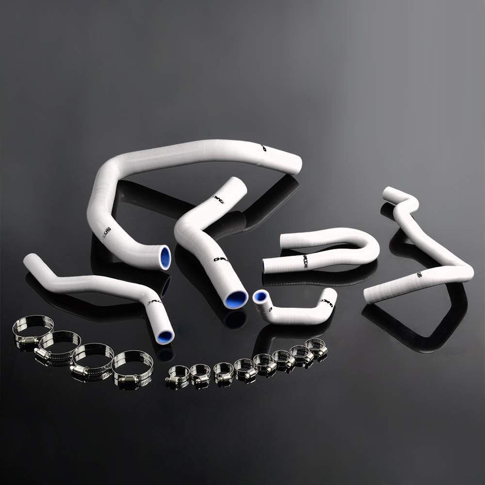 Amazon.com: 9pcs Red Silicone Auto Radiator Hose Kit for for D15 D16 ...