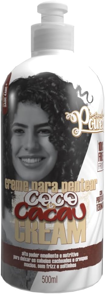 Amazon.com : Soul Power Crema Pentear Coco & Cacau 800g Vegan Friendly ...