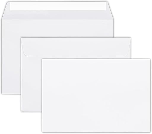 Amazon.com : 6x9 Booklet Envelopes - 50 pack - Mailing Envelopes Self ...