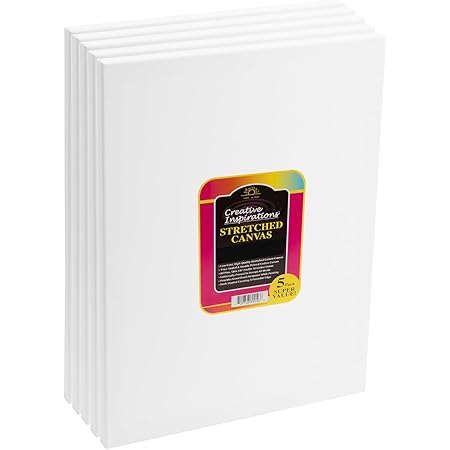 Amazon.com: Creative Inspirations Stretched Canvas Packs - Multipack ...